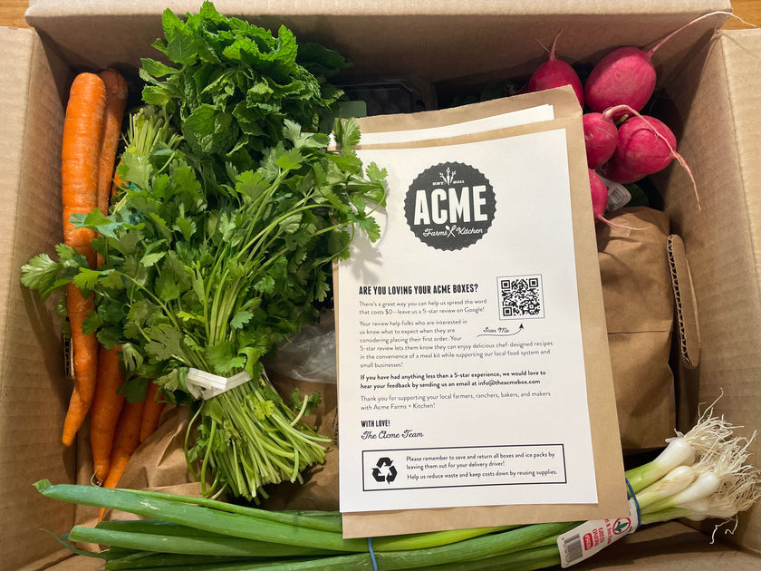 A Simple Way to Reduce Waste (and Support Local Food!) – ACME Farms ...